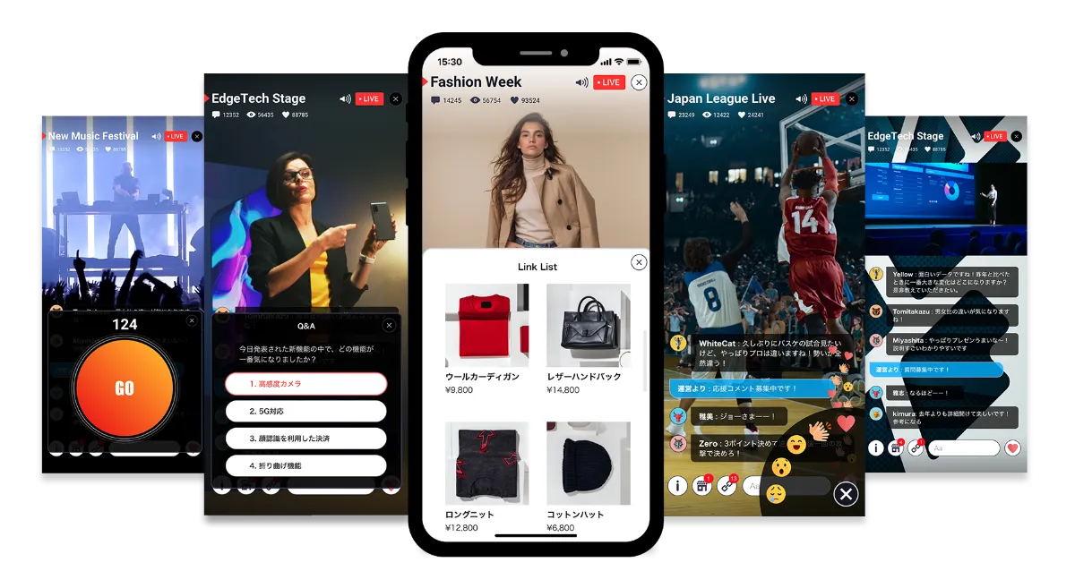 配信プラットフォーム - LIVEPARK STUDIOとULIZA